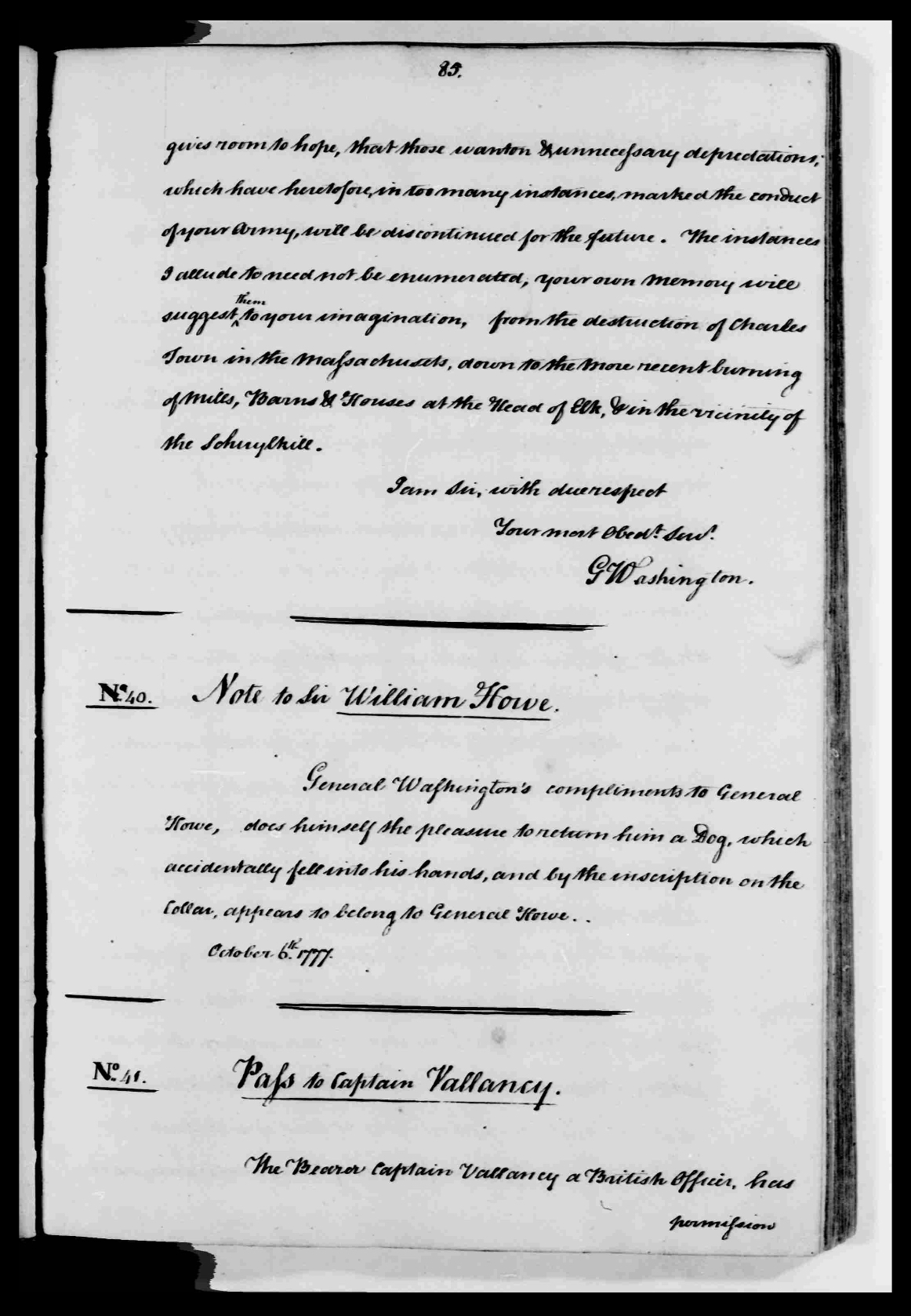 A Dog in the Fog of War: George Washington, General Howe, and an ...